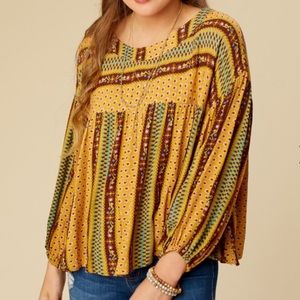 Altar'd State | Tops | Womens Altard State Cherryvale Top | Poshmark